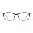 Bio Eyes Men's Arwen Rectangular Prescription Eyeglasses with Case ...
