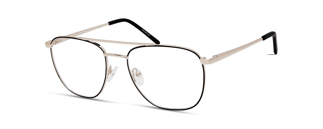 Bio Eyes Men's Rx'able Eyeglasses, Be145 Mangrove, Black Gold, 54-18 ...