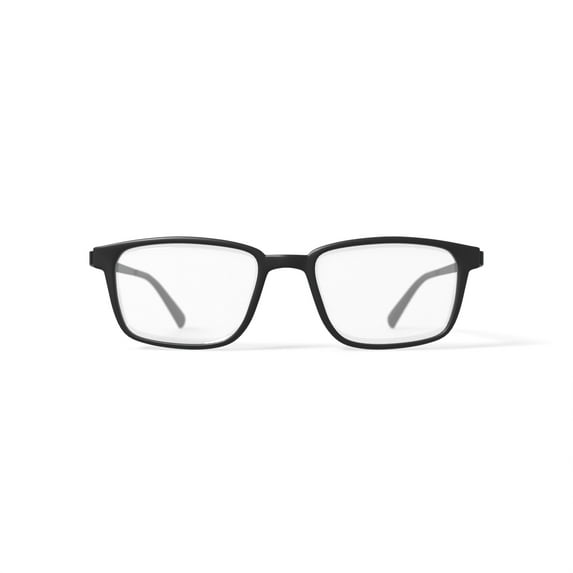 Bio Eyes Men's Wilder Rectangular Prescription Eyeglasses with Case ...