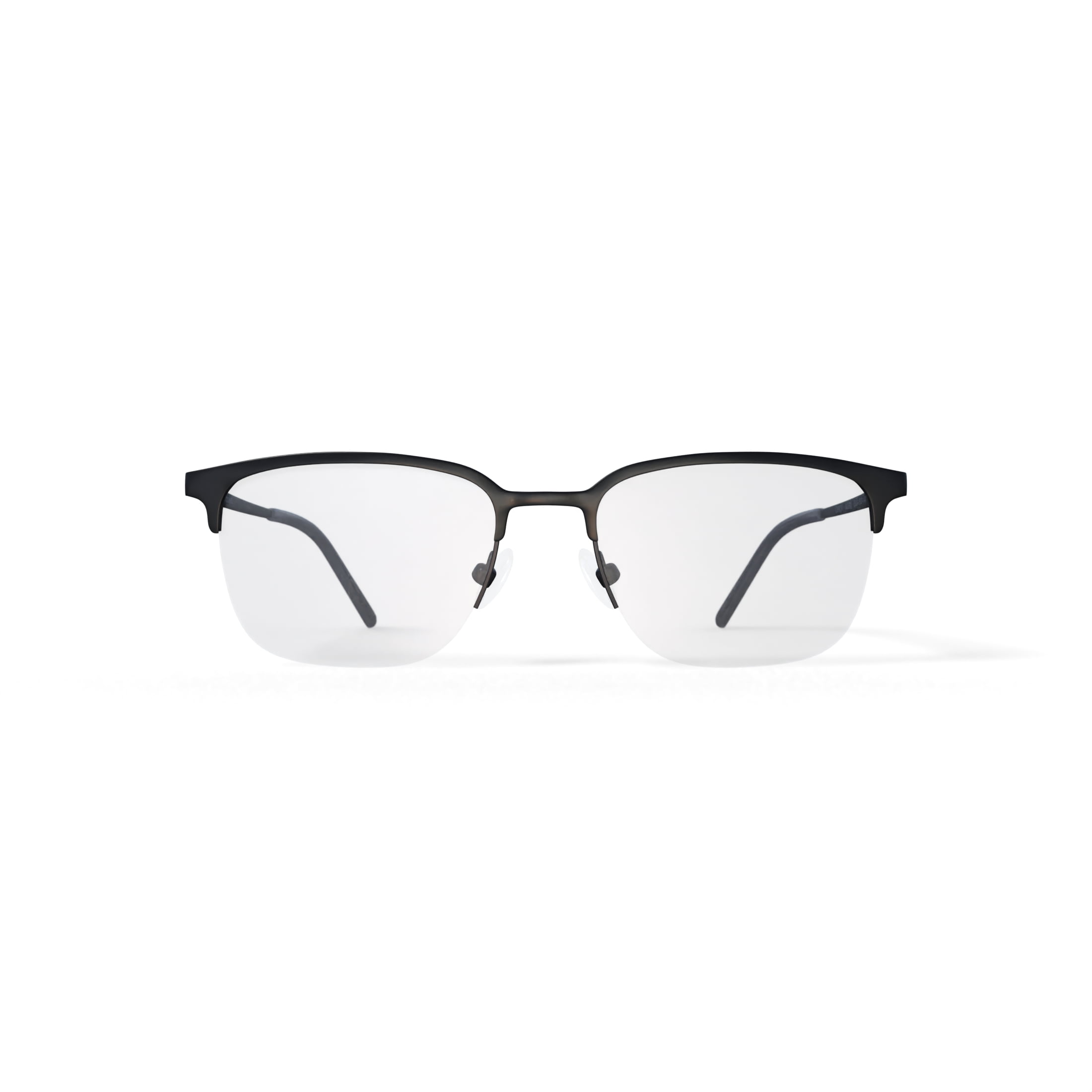 Bio Eyes Men's Orion Browline Prescription Eyeglasses with Case, Green ...