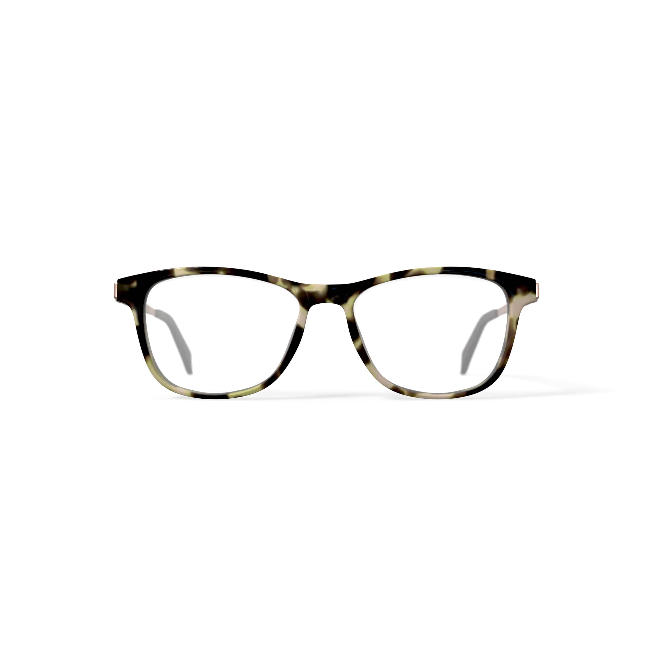 Bio Eyes Women's Opal Square Prescription Eyeglasses with Case, Brown ...