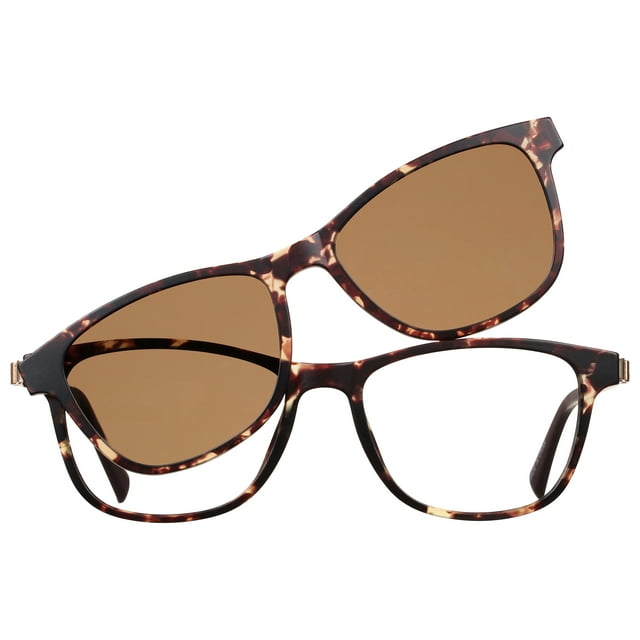 Bio Eyes Women's Rx'able Eyeglasses, Opal, Matte Tortoise, 51.0-16.5 ...