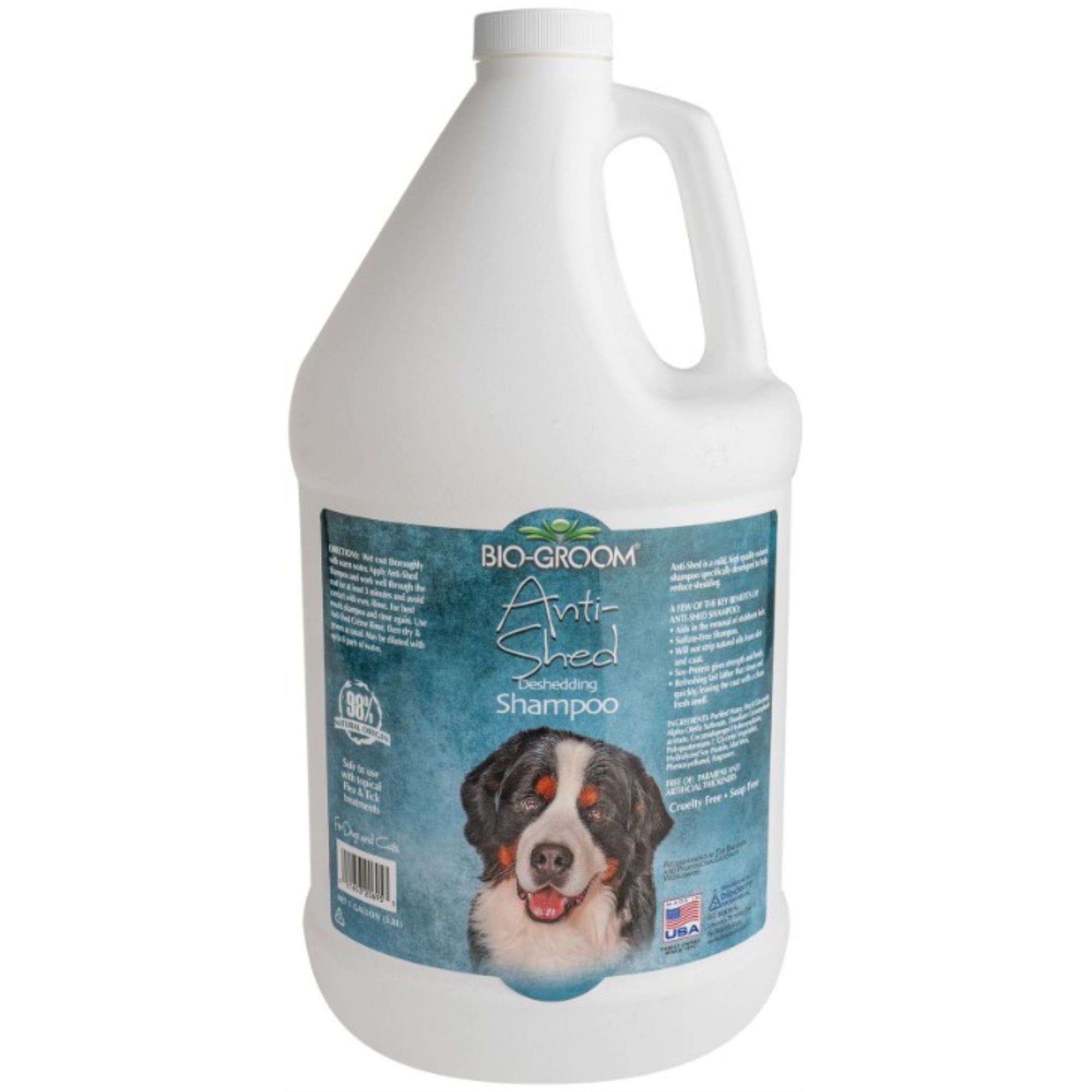 Bio Groom Anti-Shed Deshedding Dog Shampoo - Walmart.com