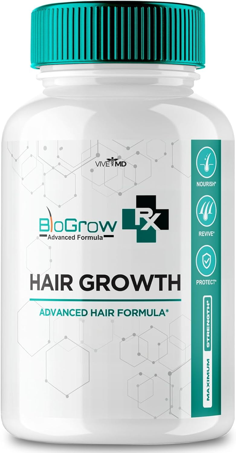 Bio Grow Hair Health Supplement Capsules (60 Capsules) - Walmart.com