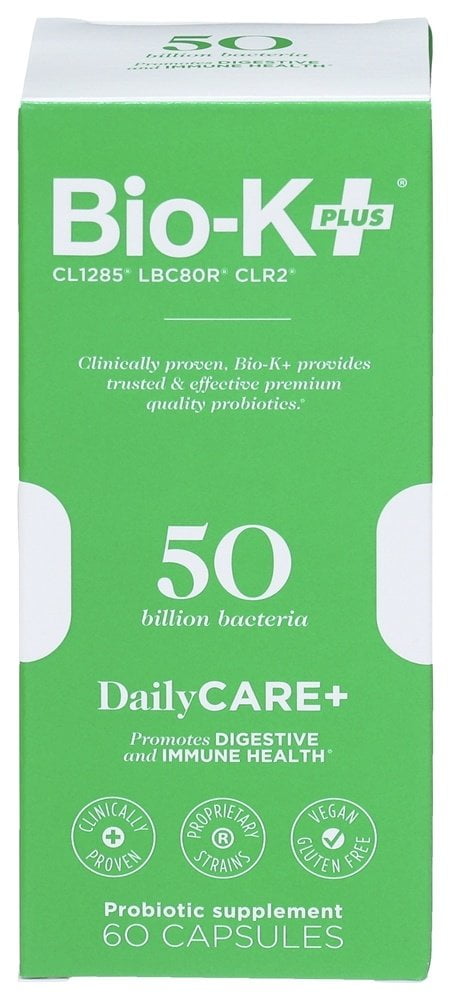 Bio-K+, Probiotic DailyCare 50 Billion CFU, Lactobacillus and ...