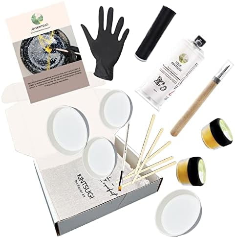 Bio Kintsugi Repair Kit, Food Safety Bio Resin Kintsugi Kit, Bio Based - Dishwasher Safety ...