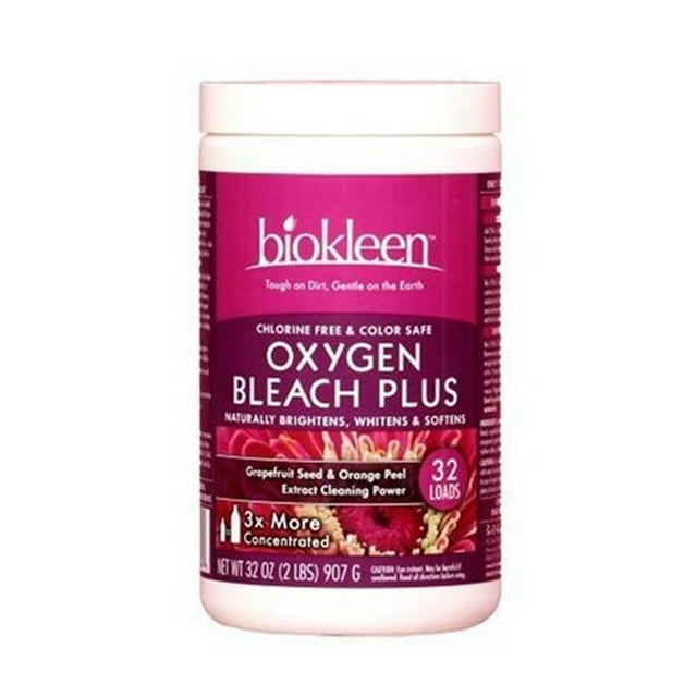 Bio Kleen Oxygen Bleach Plus with GSE 32 oz Powder (907 g) - Walmart.com