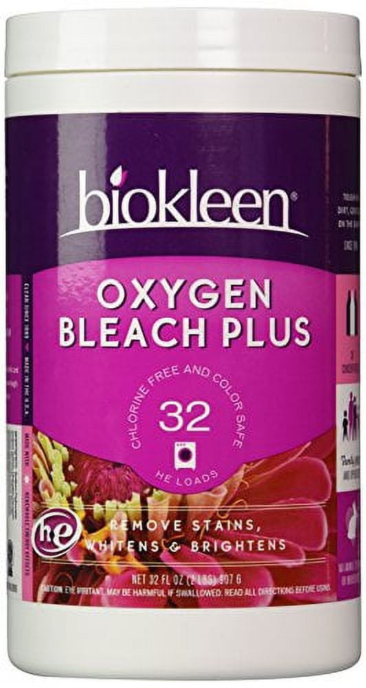 Bio Kleen Oxygen Bleach Plus with GSE 32 oz Powder (907 g) - Walmart.com