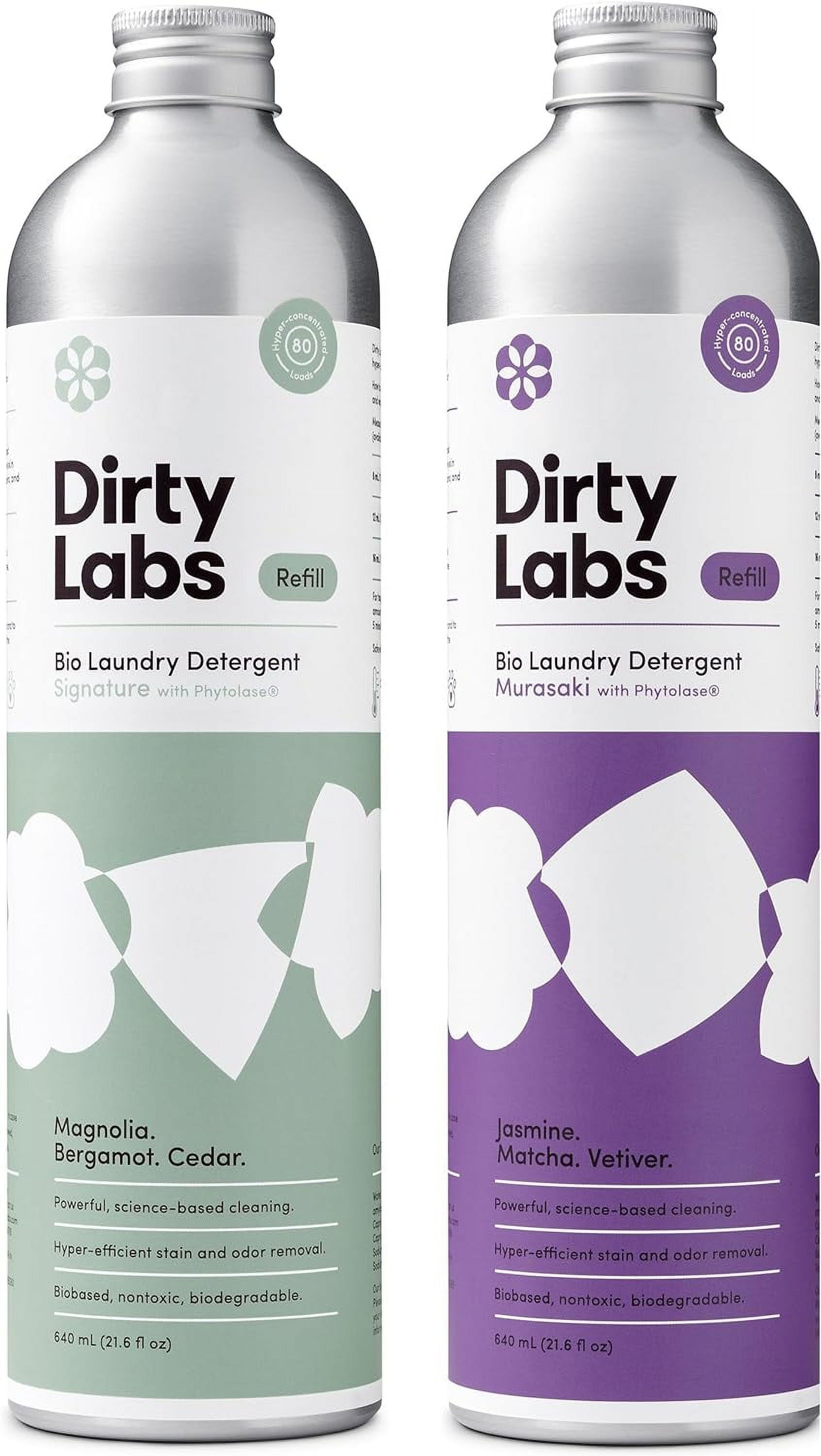 | Bio-Liquid Laundry Detergent Refill Kit | Signature & Murasaki | 2X ...