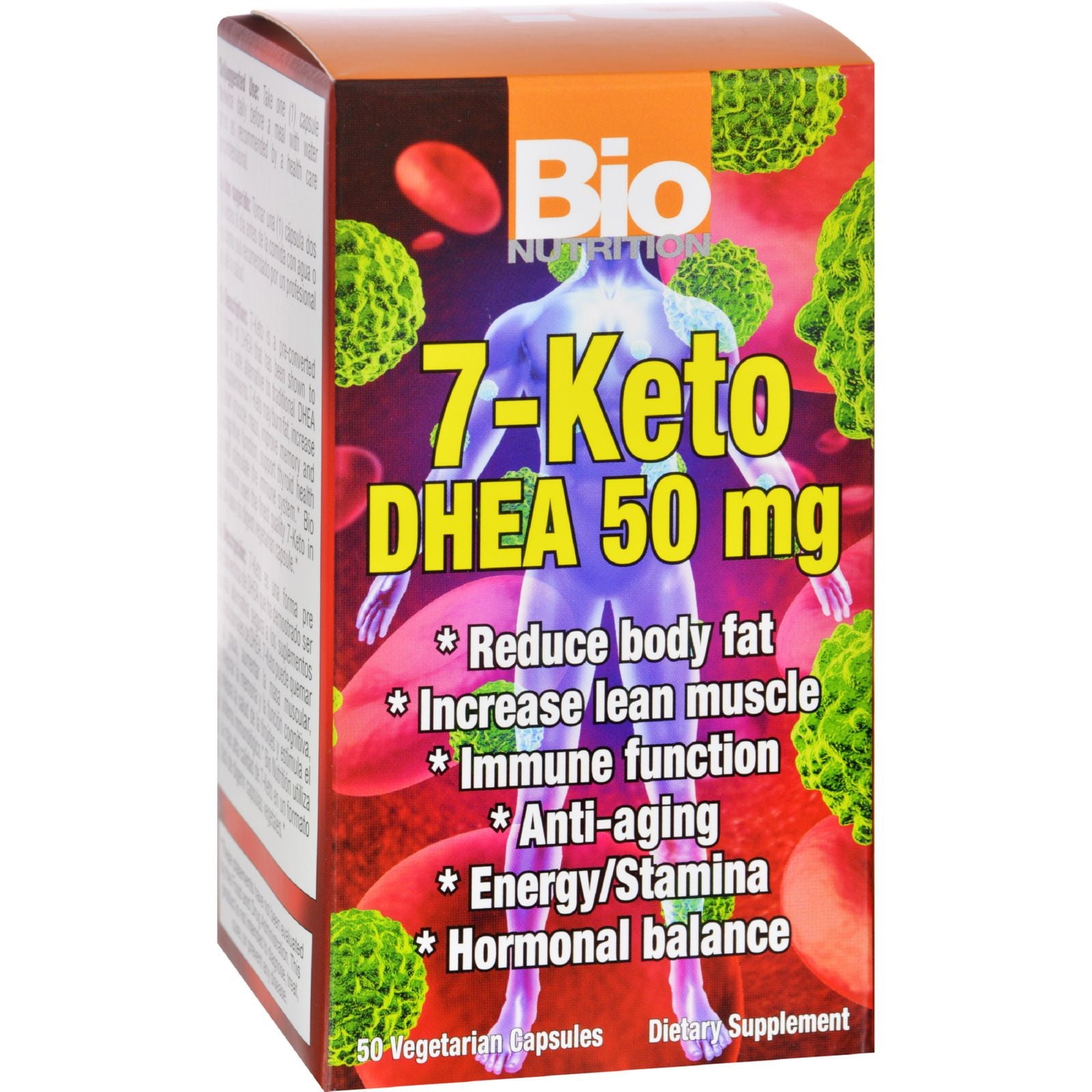 Bio Nutrition Inc. 7 Keto DHEA 50mg, 50 Ct - Walmart.com