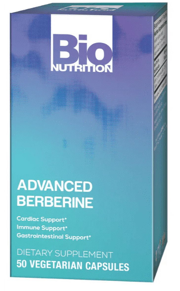 Bio Nutrition Advanced Berberine 1200, 50 Capsules (Pack of 1 ...