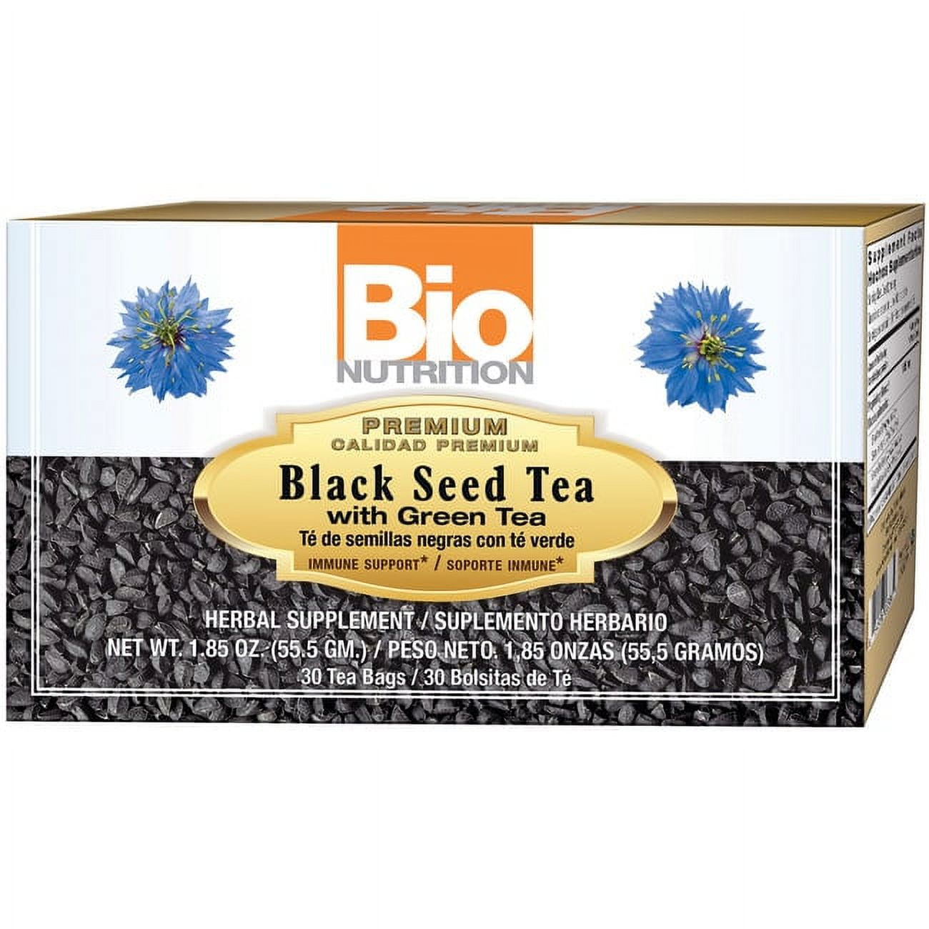 Bio Nutrition Black Seed Tea with Green Tea 30 Bag(S) - Walmart.com