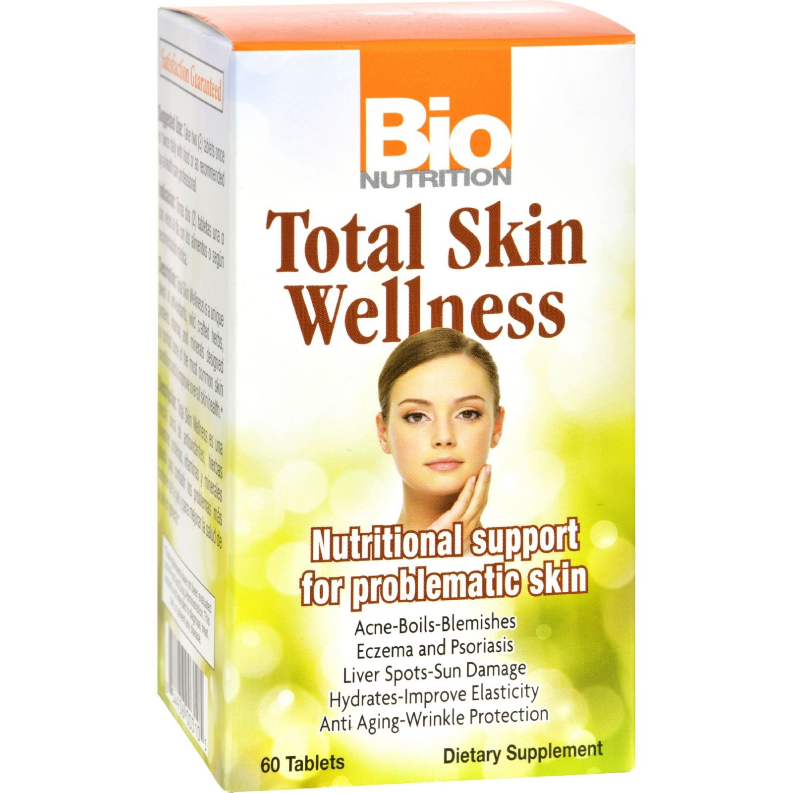 Bio Nutrition Inc. Total Skin Wellness, 60 Ct - Walmart.com