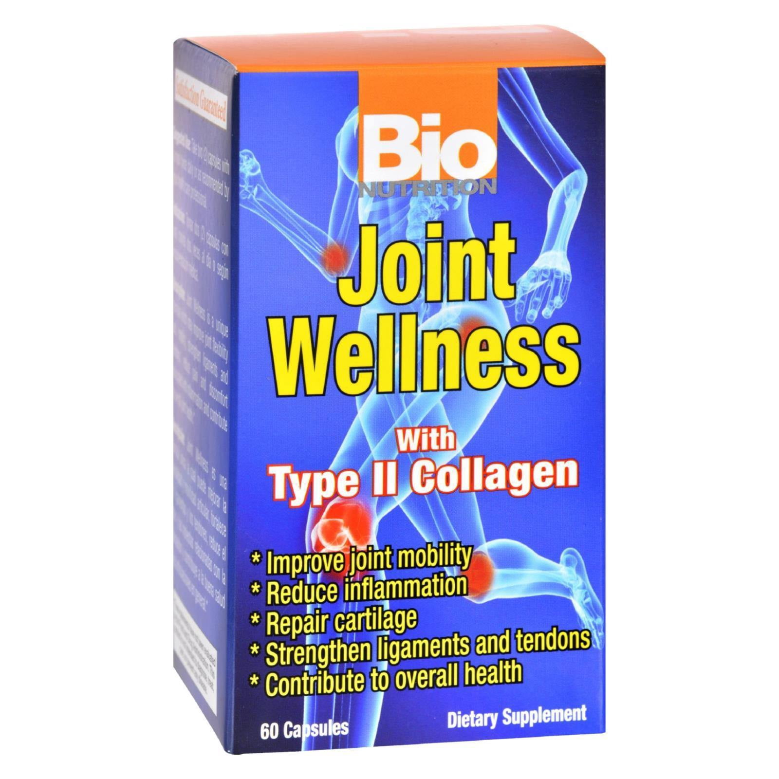 Bio Nutrition - Joint Wellness - 60 Capsules - Walmart.com