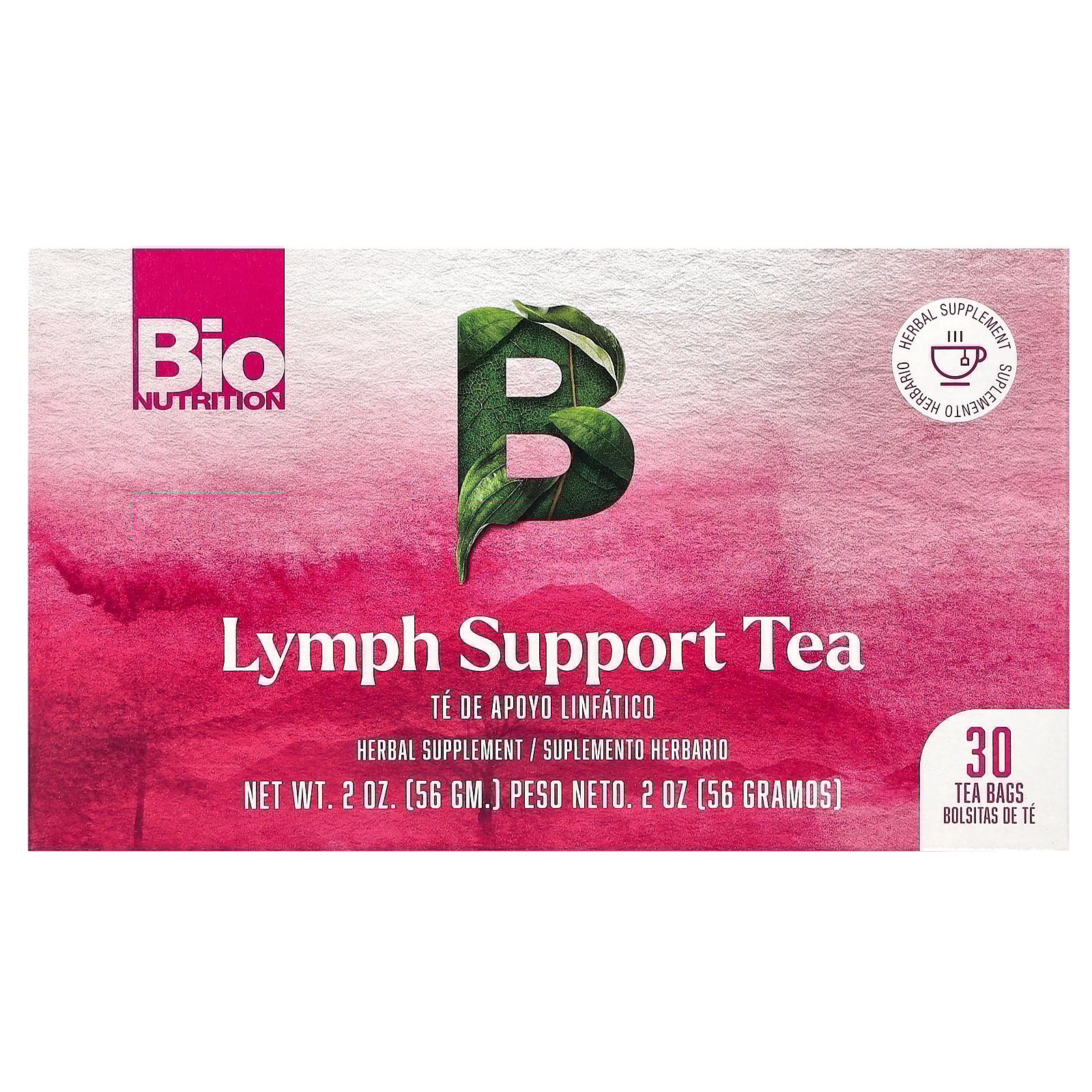 Bio Nutrition Lymph Support Tea 30 Bag(S) - Walmart.com