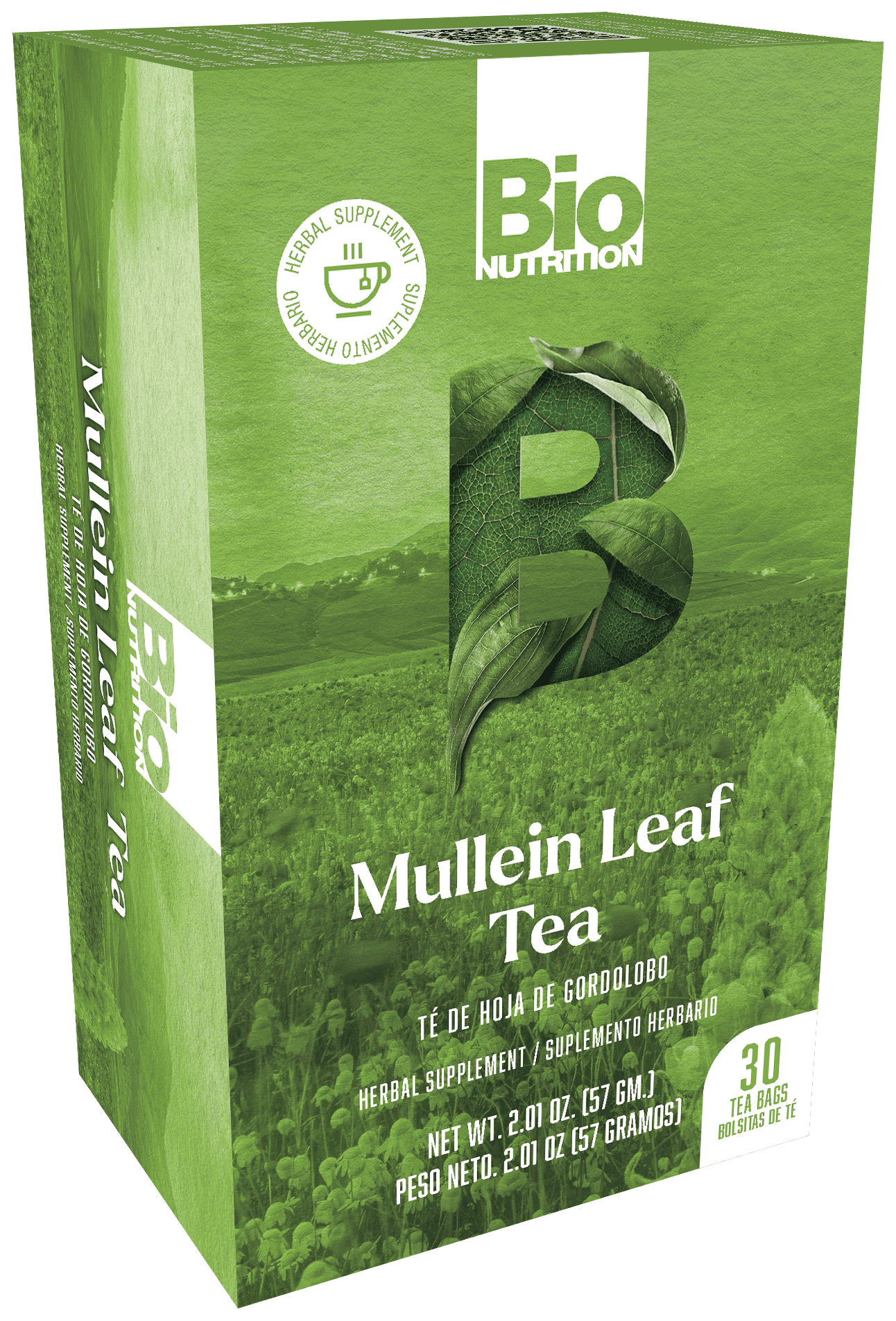 Bio Nutrition Mullein Leaf Tea 30 Teabags - Walmart.com