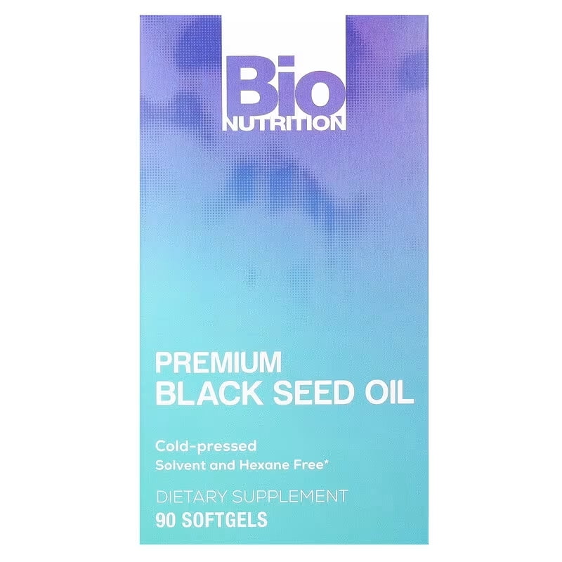 (2 Pack) Bio Nutrition Premium Black Seed Oil 90Sg - Walmart.com
