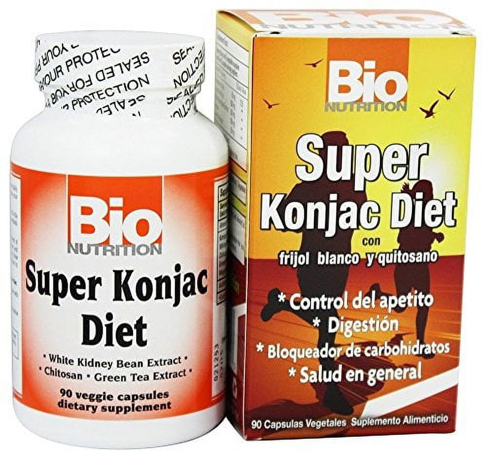 Bio Nutrition Inc. Super Konjac Diet, 90 Ct - Walmart.com