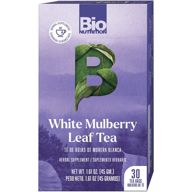 Bio Nutrition - Tea - White Mulberry, 30 Bags - Walmart.com
