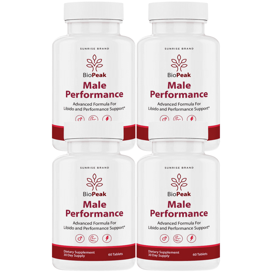 Bio Peak for Male, Bio Peak Advanced Formula Men Support Pills - 4 Pack ...