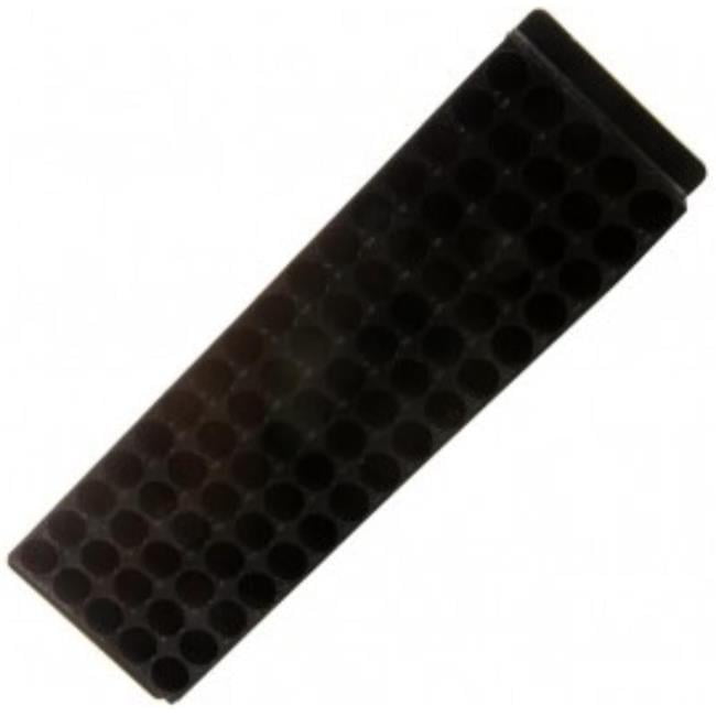 Bio Plas 0069 80 Wells Microcentrifuge Tube Rack, Black - Walmart.com