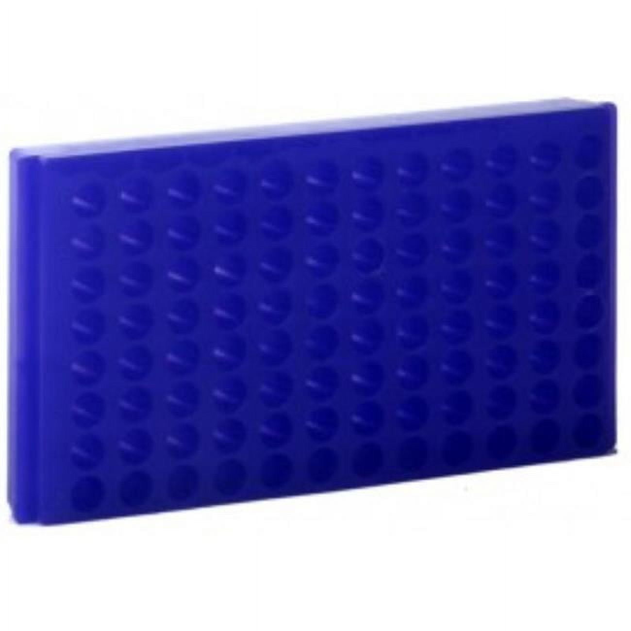 Bio Plas 0092 96 Wells Microcentrifuge Tube Rack, Blue - Walmart.com