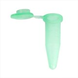 Bio Plas .6 ml G-Tube Flat Top Microcentrifuge Tube - Green - 500 pk ...