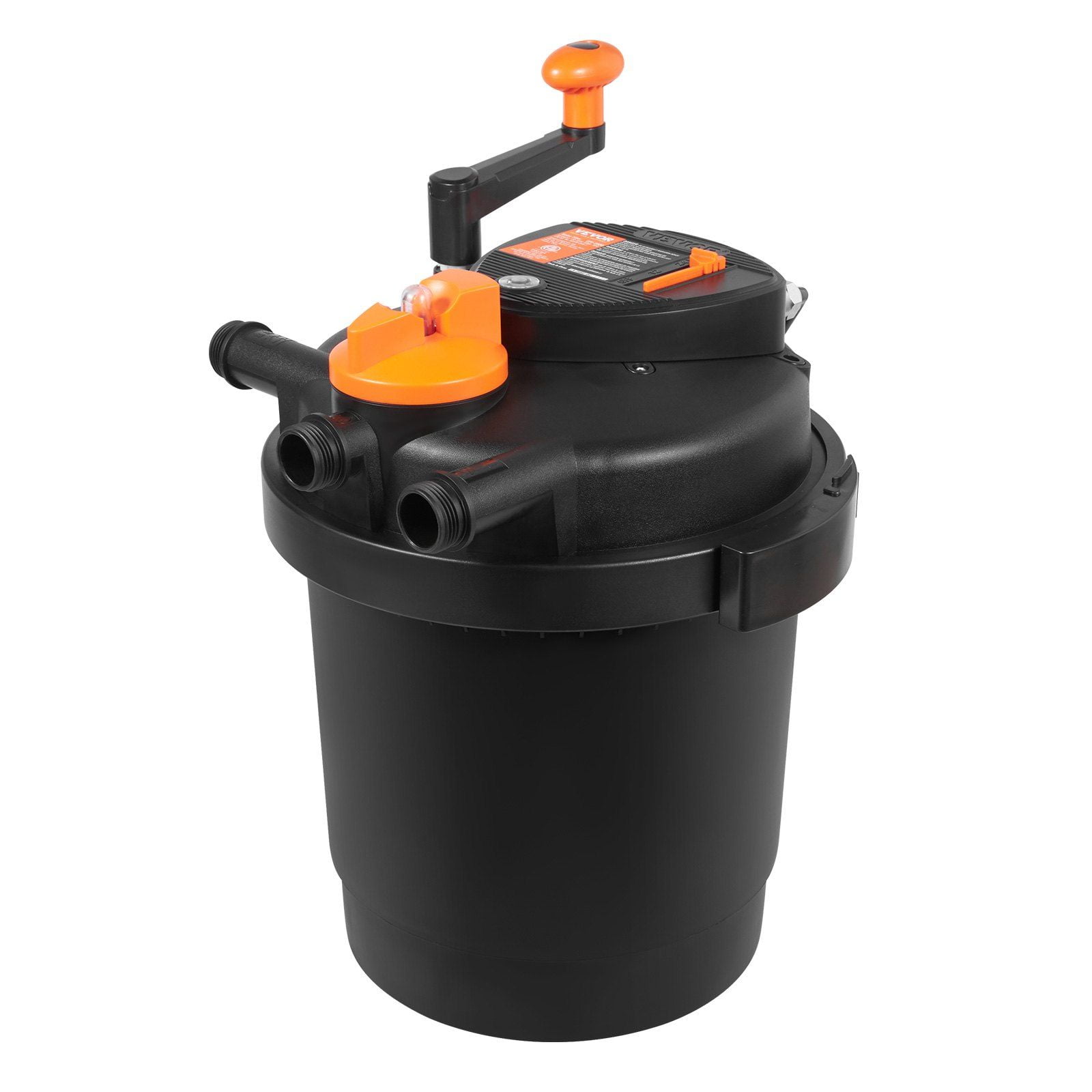 Bio Pressure Pond Filter, Up to 1600 Gallons, with 13W UV Sterilizer ...