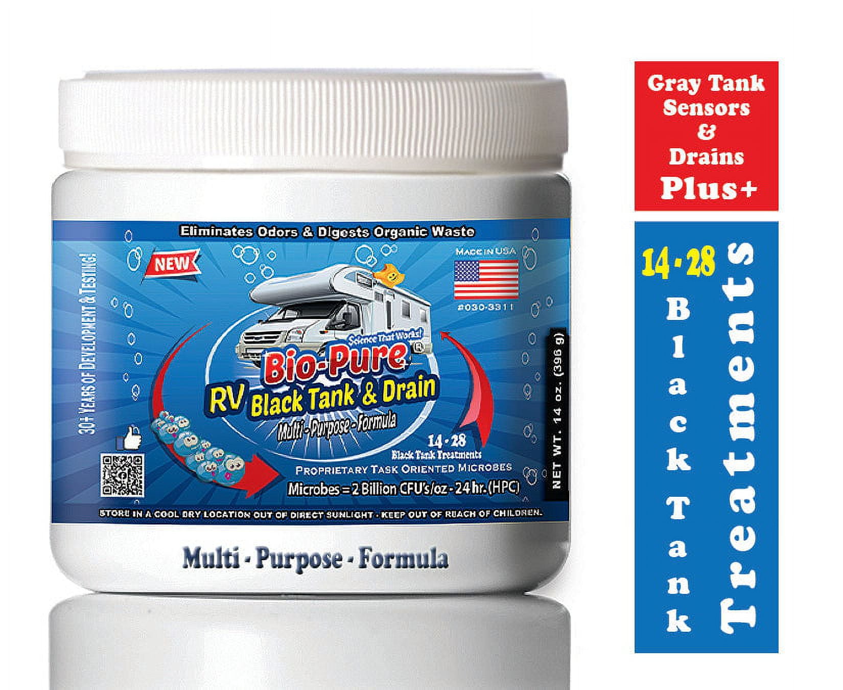 Bio Pure Rv Septic Tank And Drain Restore And Maintain Concentrate 14 Oz 14 28 Septic Tank