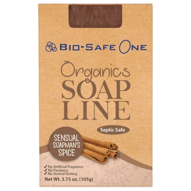 Bio-Safe One, Inc - Sensual SoapmanÃ¢Â€Â™s Spice Organic Soap Bar - 4 ...