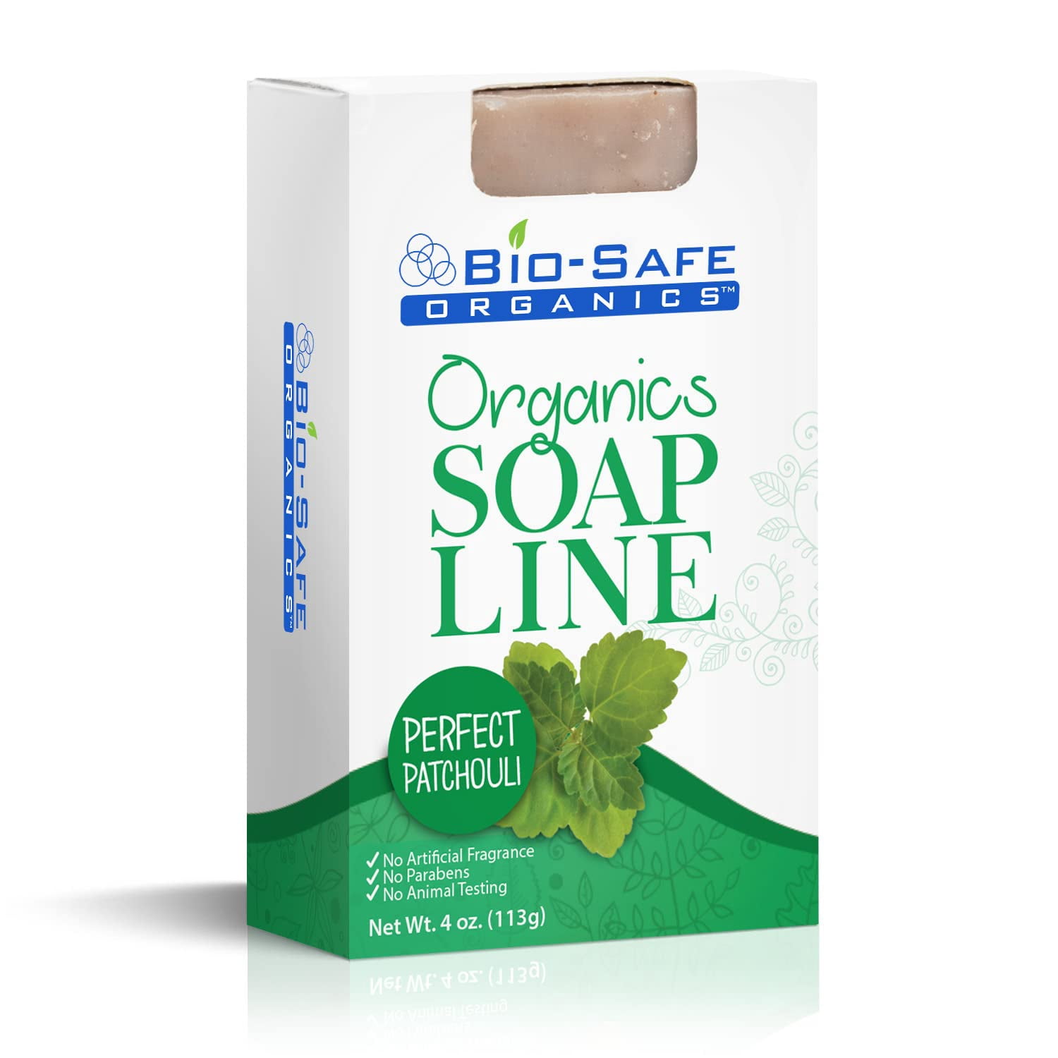 Bio-Safe Organics Perfect Patchouli Soap All Natural Handmade Soap 100% ...