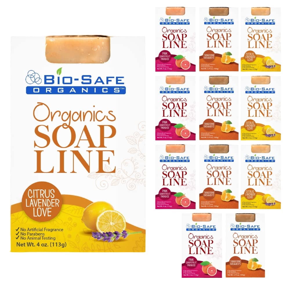 Bio-Safe Organics Organics Soap Line, All-Natural Handmade Bath Soap ...