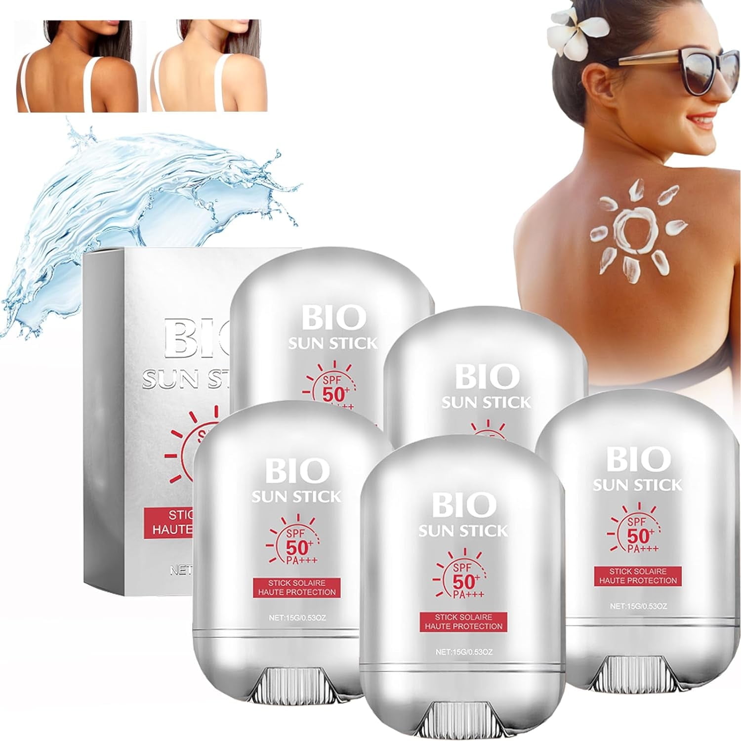 Bio Sun Stick Moisturizing Sunscreen - Hydrating, Non-Greasy ...