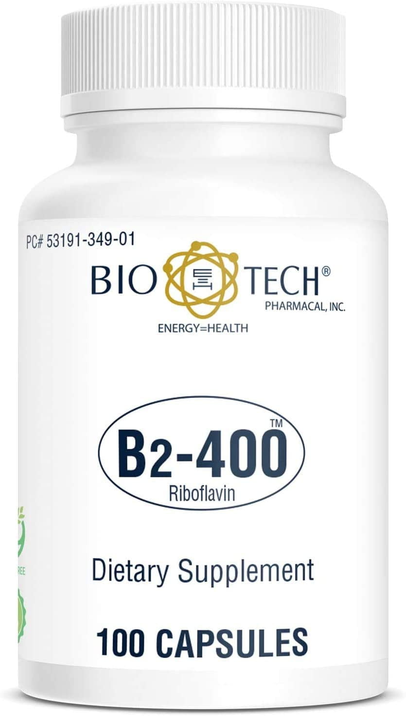 Bio-Tech B2-400 Vitamin, 100 Caps - Natural, Supports Clarity ...