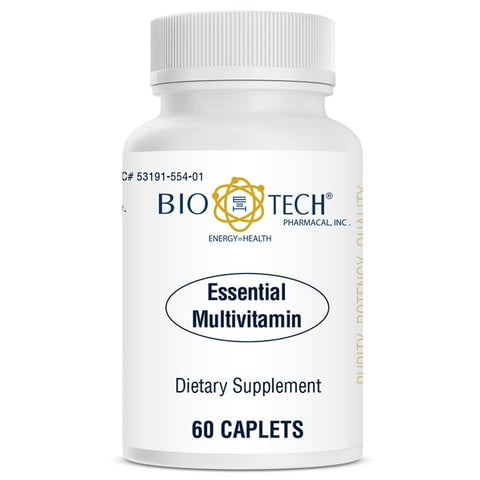 Bio-Tech Pharmacal Essential Multivitamin - Mineral Blend Dietary ...