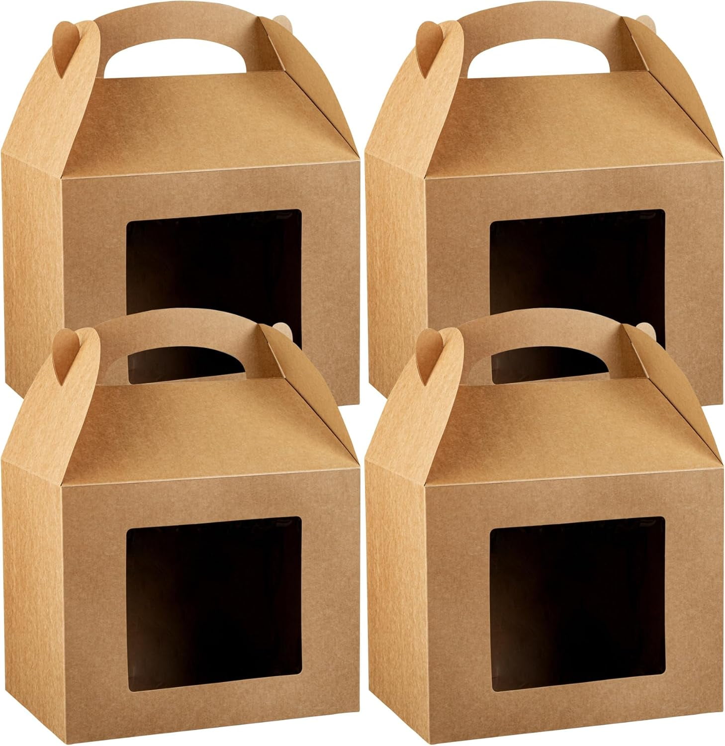 Bio Tek 10 x 7 x 8 Inch Gable Boxes For Party Favors, 25 Attractive ...