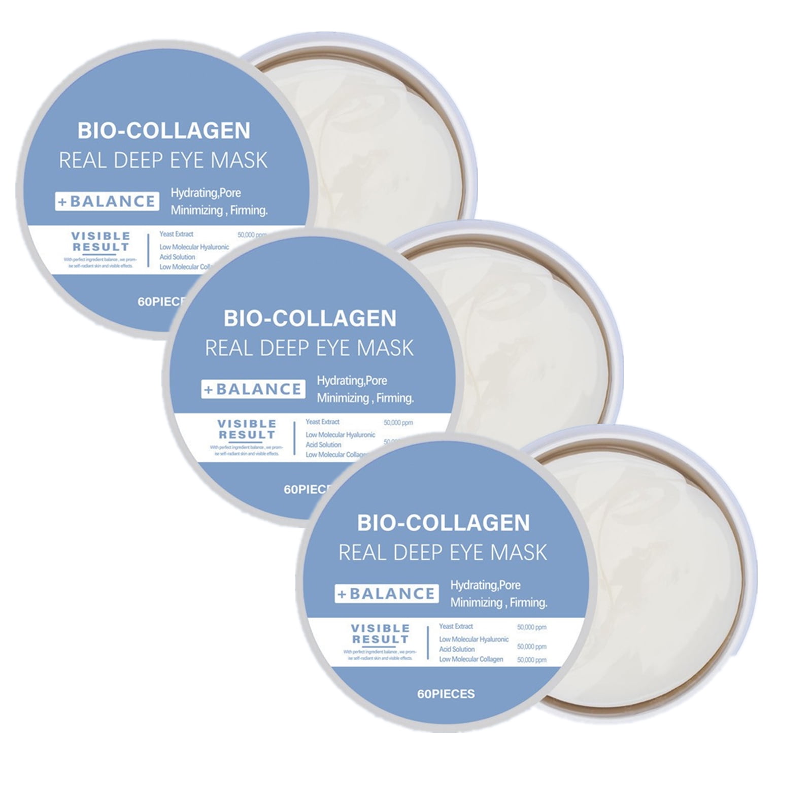 Bio-collagen Real Deep Eye Mask, Collagen Eye Masks Under Eye Patches ...