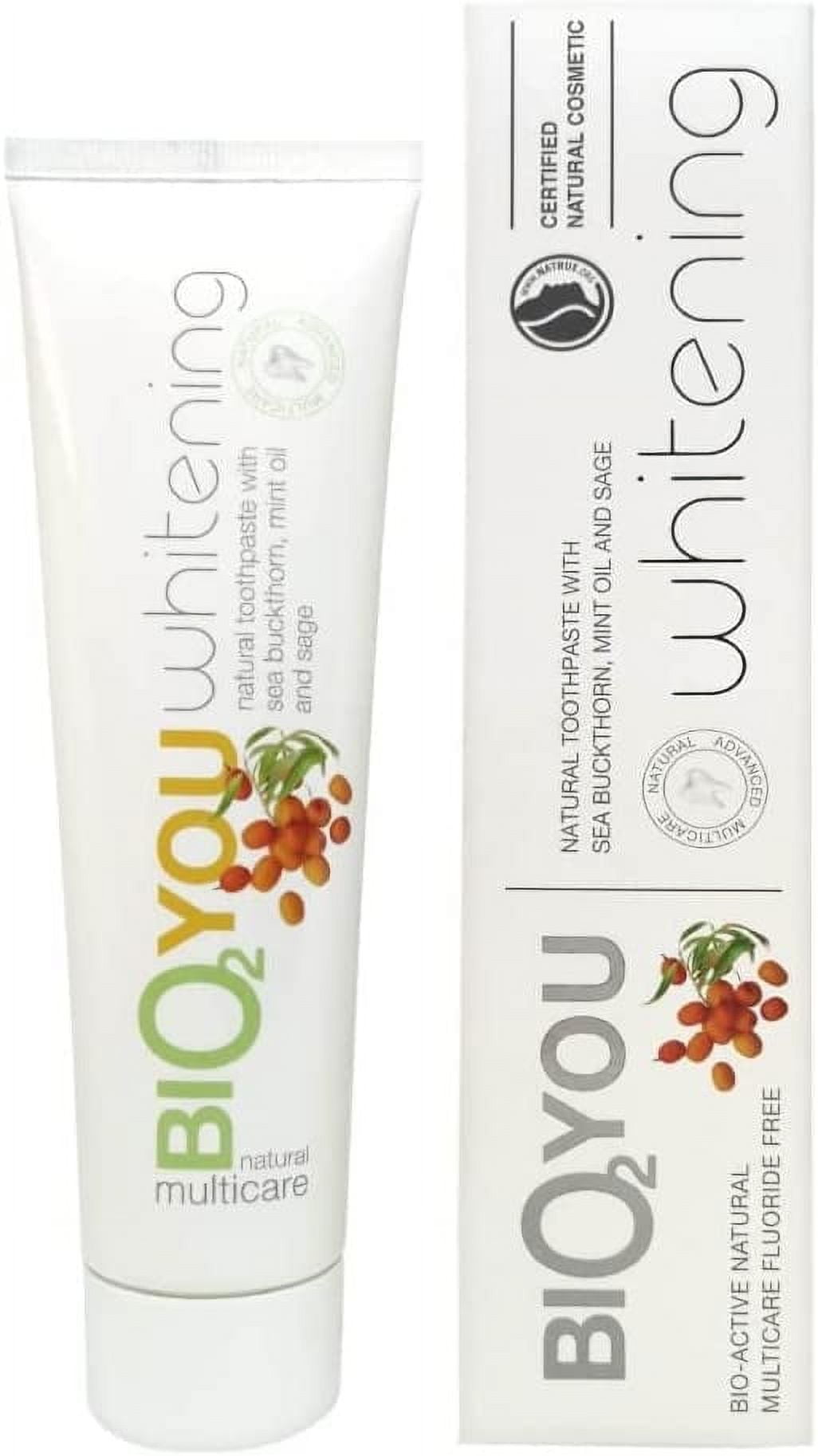 Bio2You, Natural Whitening Toothpaste, Reduces Sensitivity and Protects ...