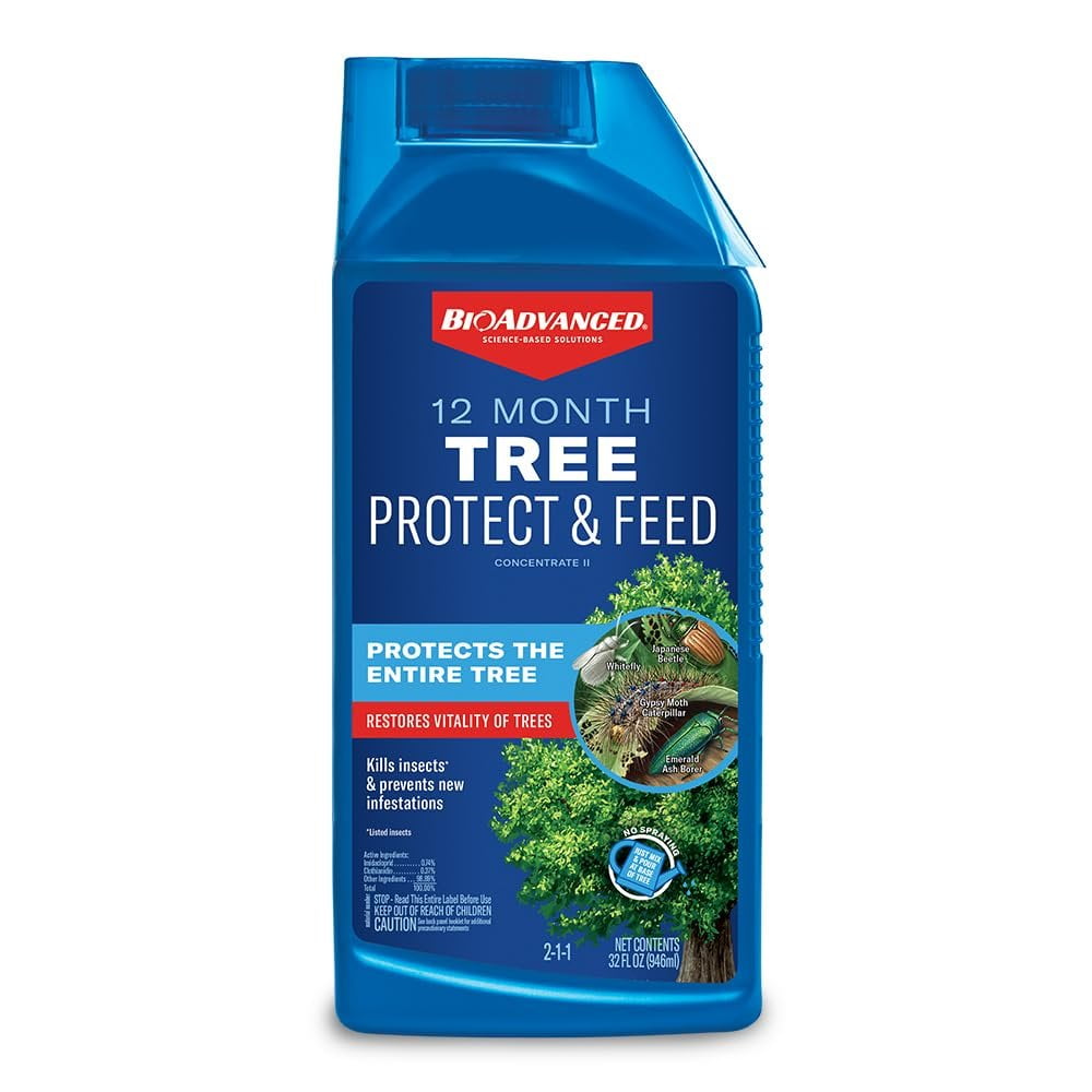 BioAdvanced 12 Month Tree Protect & Feed Concentrate II, 32 OZ ...