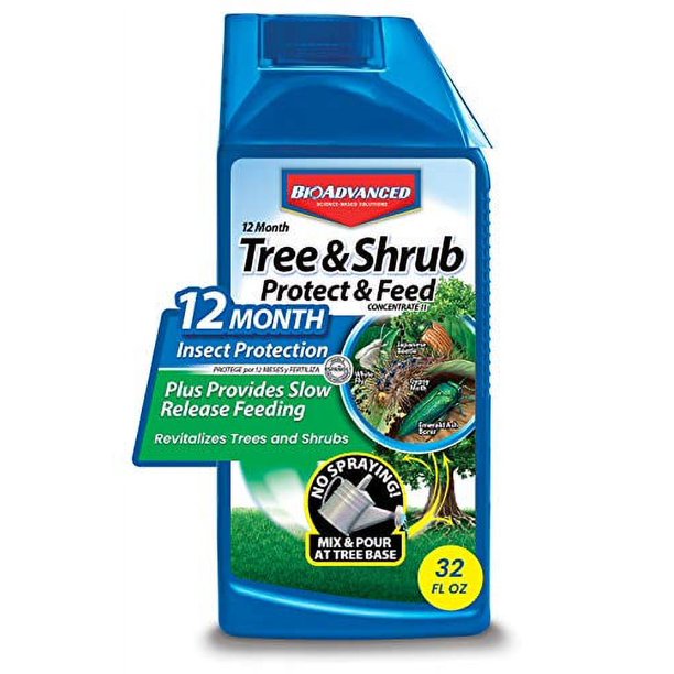 BioAdvanced 12 Month Tree and Shrub Protect and Feed II, Concentrate ...