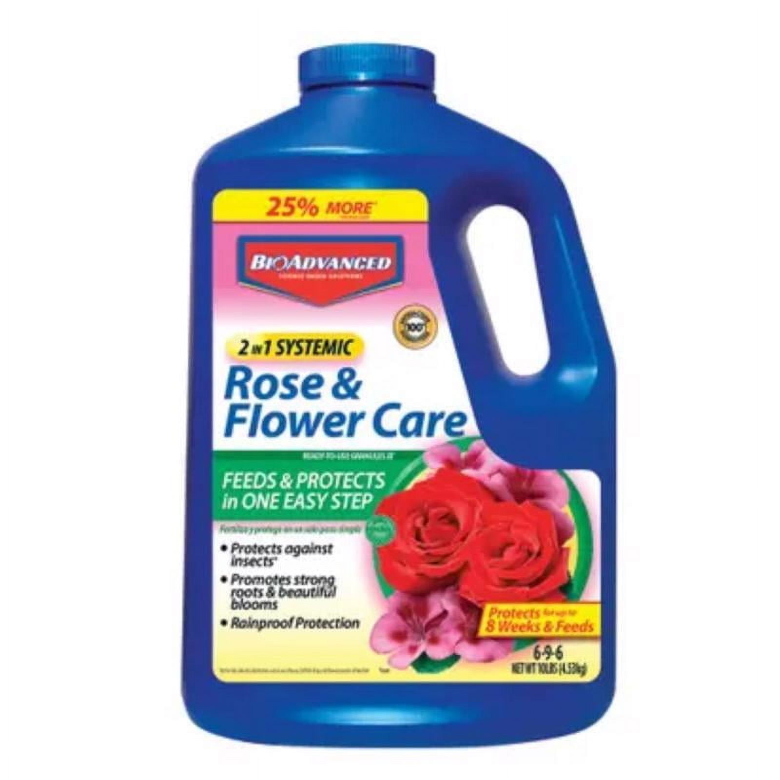 BioAdvanced 2-in-1 Systemic Roses and Flowers 6-9-6 Rose & Flower ...