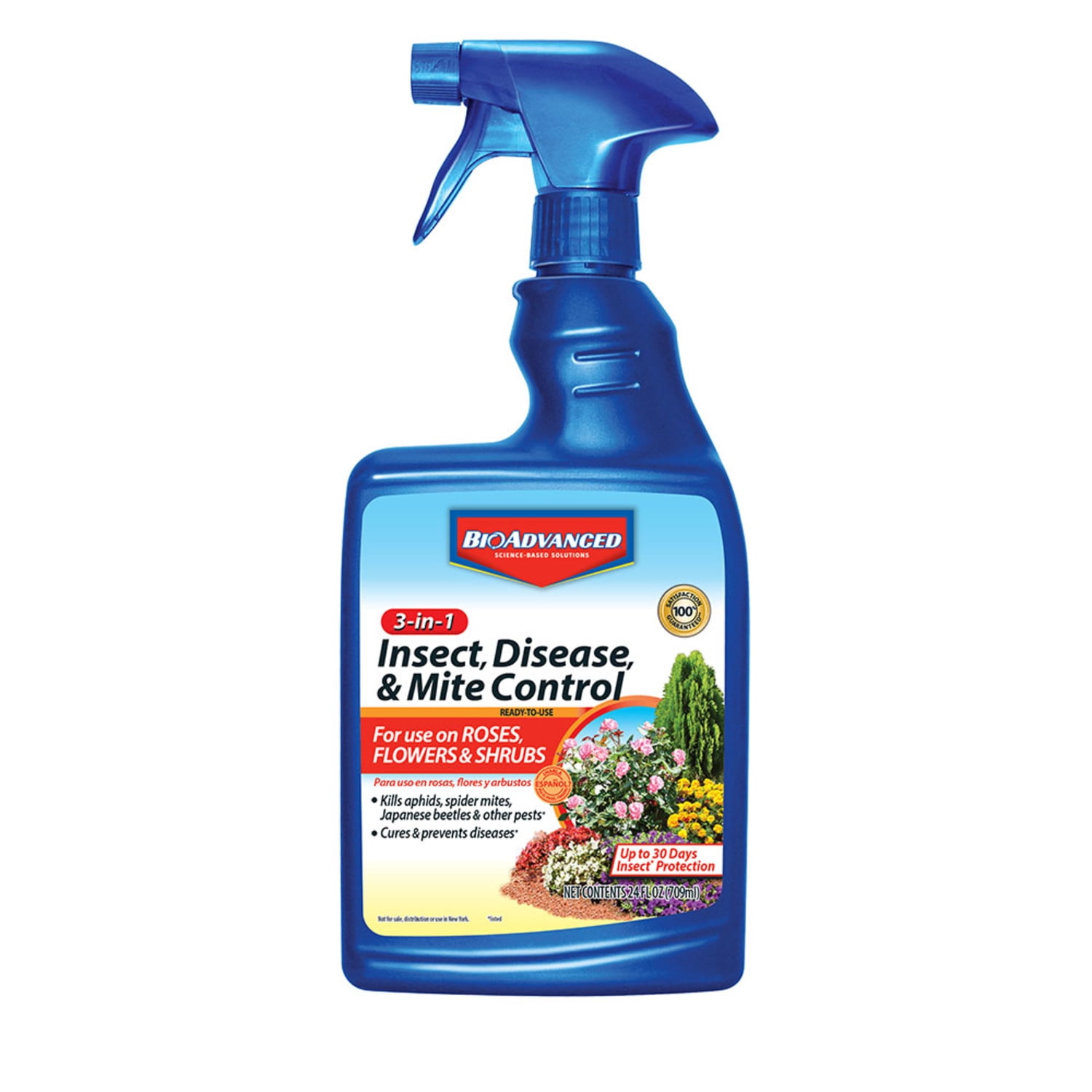 BioAdvanced 3-in-1 Insect, Disease & Mite Control, Bug & Fungus Killer ...
