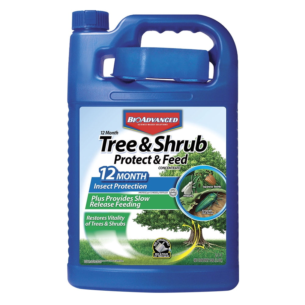 BioAdvanced 701915A Tree and Shrub, Protect & Feed II, Concentrate, 1 ...