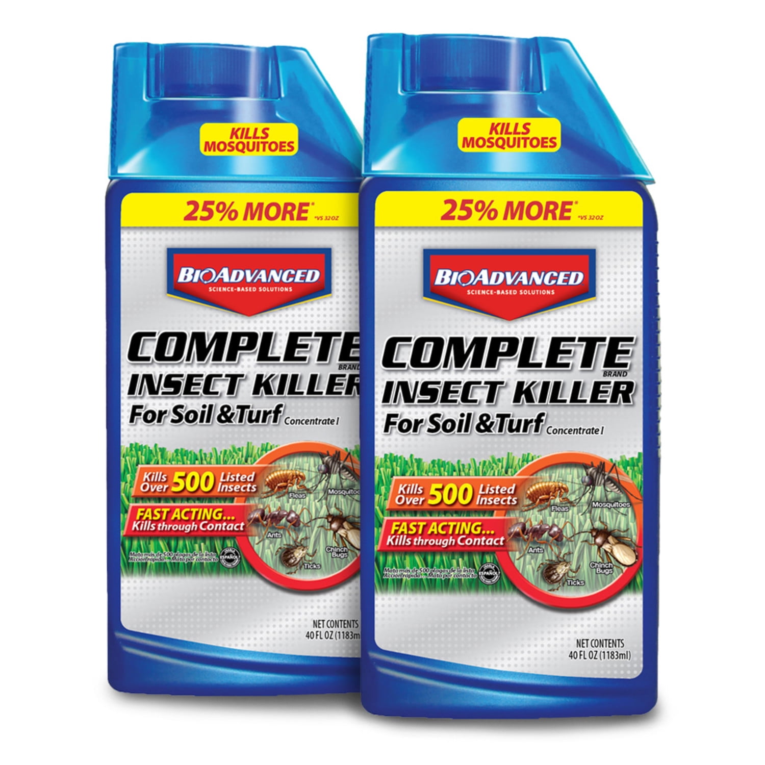 BioAdvanced Complete Brand Insect Killer for Soil and Turf I ...