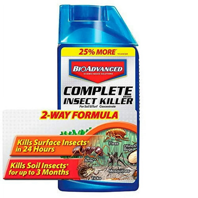 Bayer Complete Insecticide: 40oz Killer for Lawns - Protects Garden ...