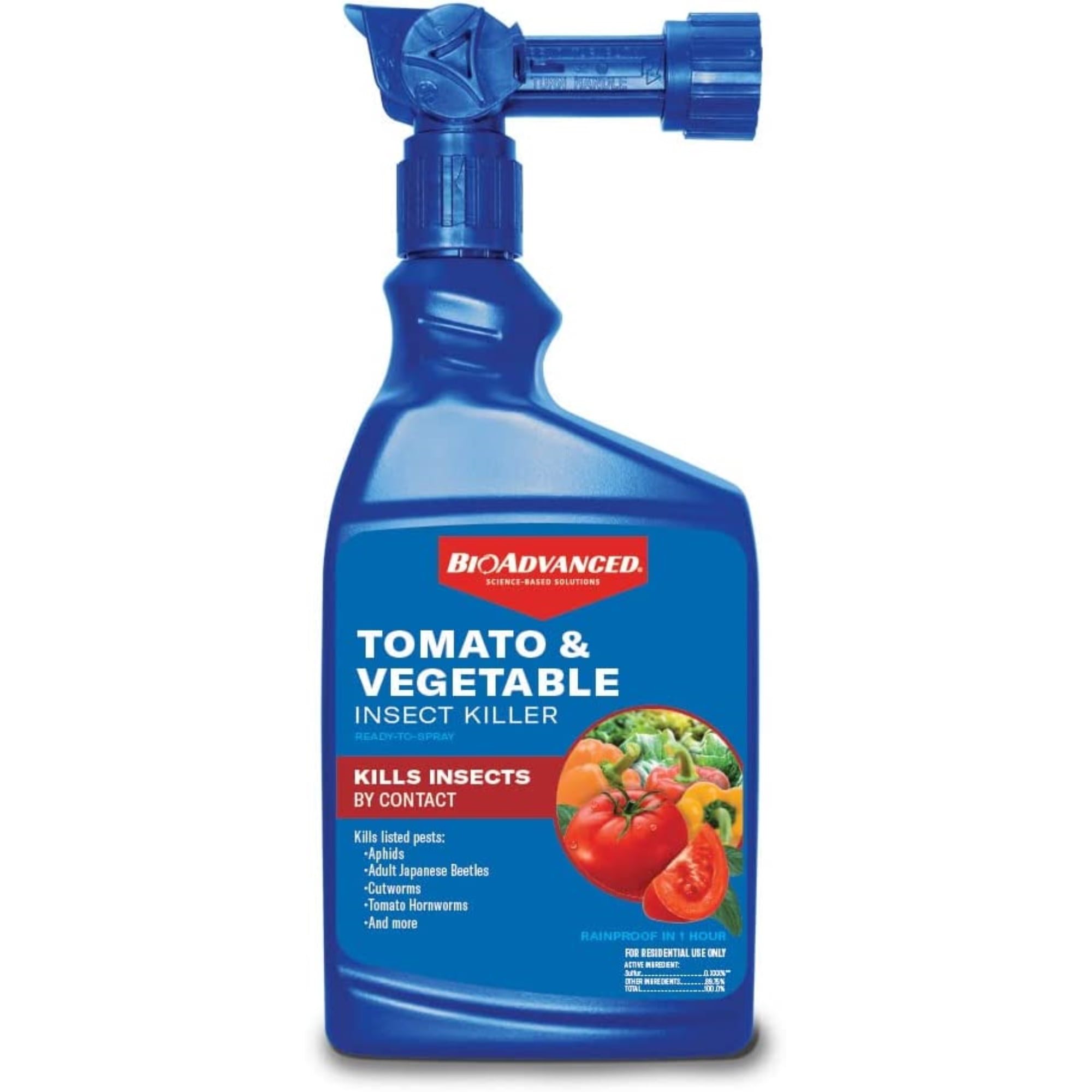 BioAdvanced Tomato & Vegetable Insect Killer, 32-Ounce, Ready-to-Spray ...