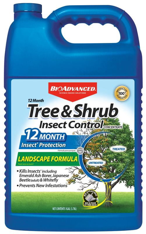 BioAdvanced 12-Month Tree & Shrub Insect Control, Root Drench ...