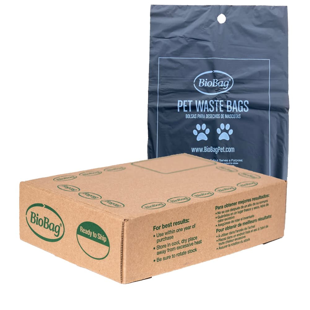 BioBag Premium Pet Waste Bags, Standard Size, 200 Count, Great For All ...