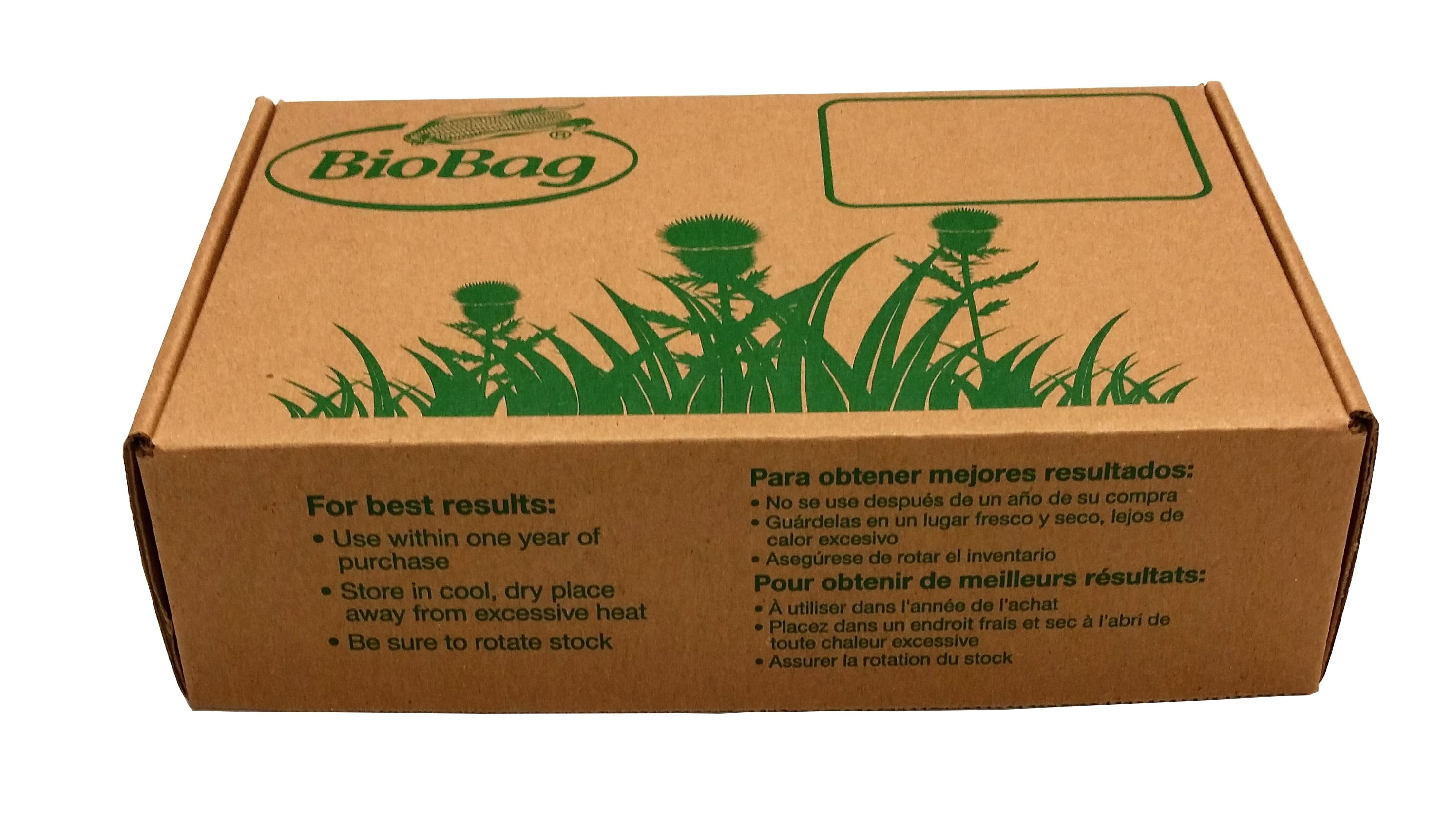 BioBag Compostable Small Kitchen Food Scrap Bags, Biodisposable, 3 ...