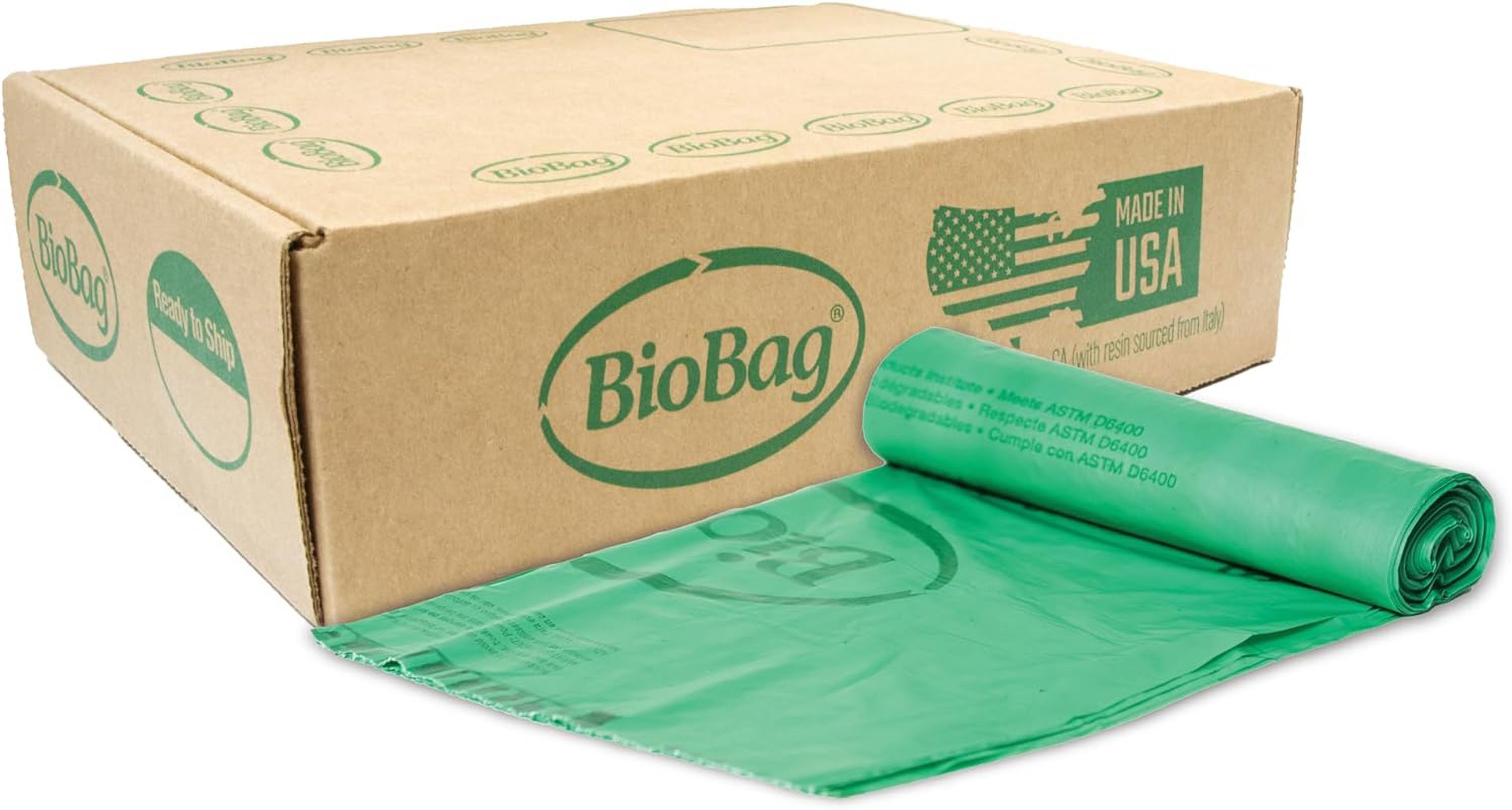 BioBag (USA), The Original Compostable Bag, 13 Gallon, 48 Total Count ...